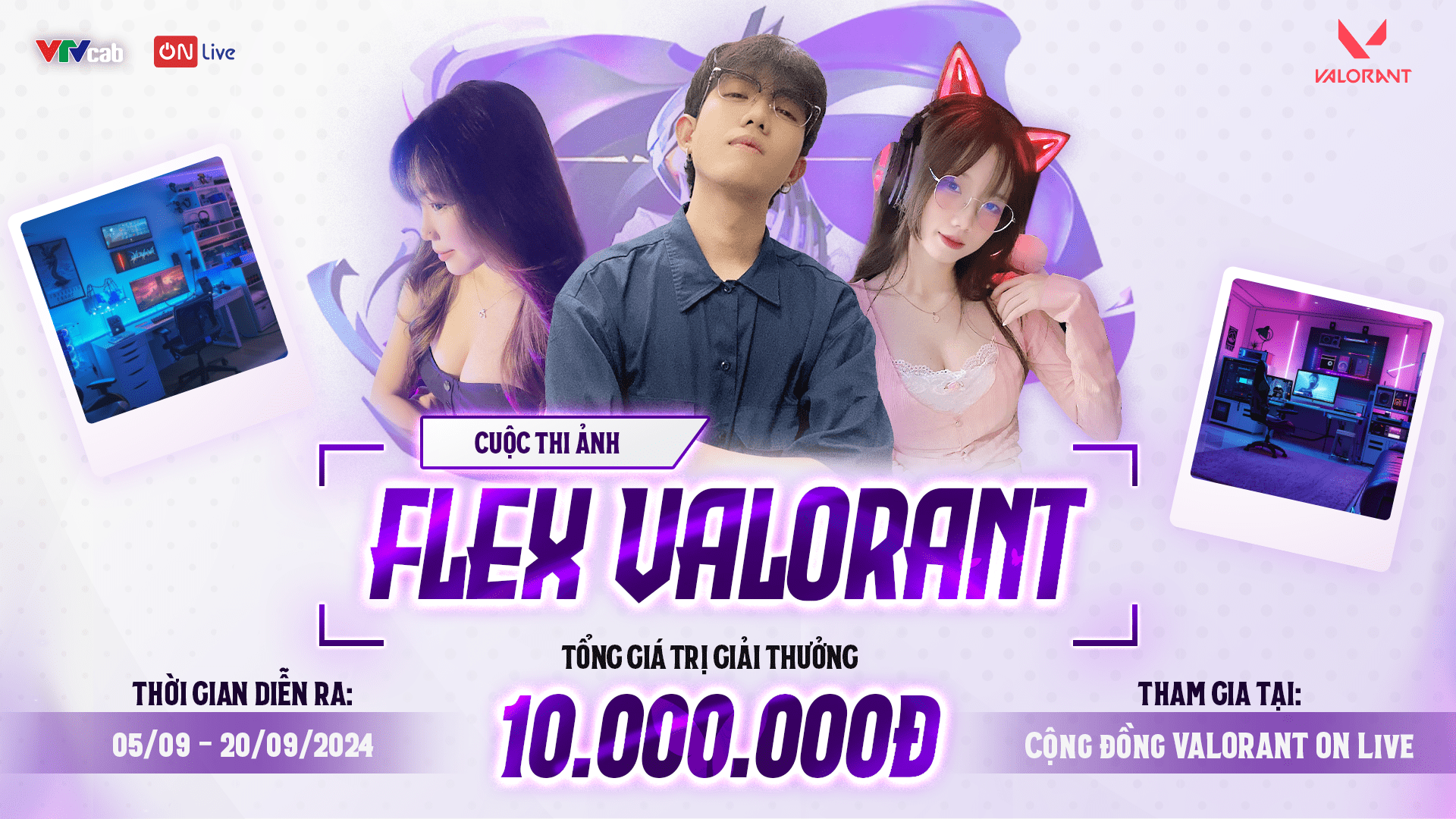 Tỏa sáng cùng cuộc thi ảnh FLEX VALORANT